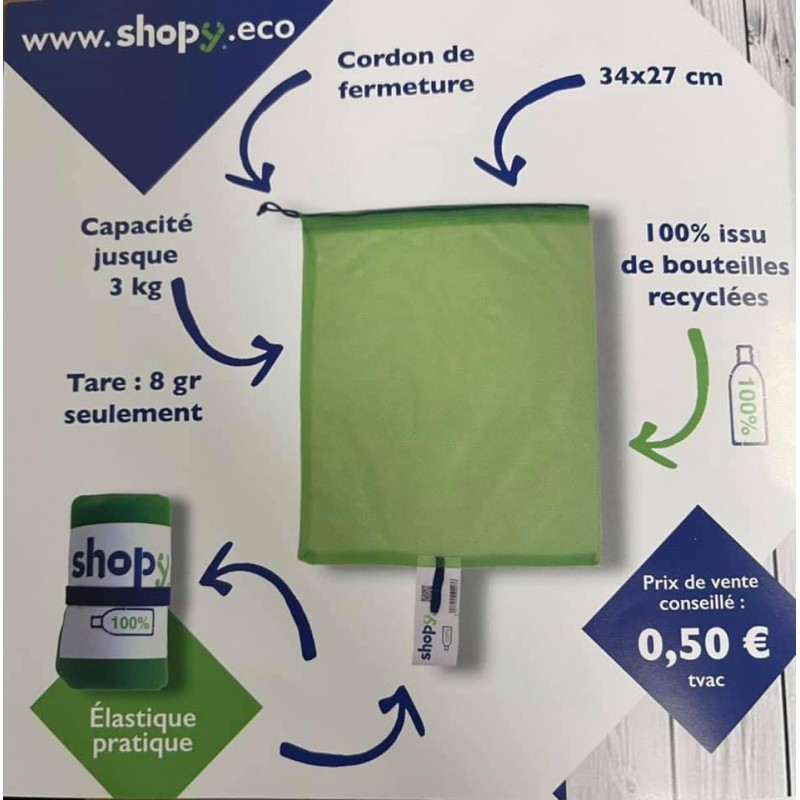 sac réutilisable 100%recyclé